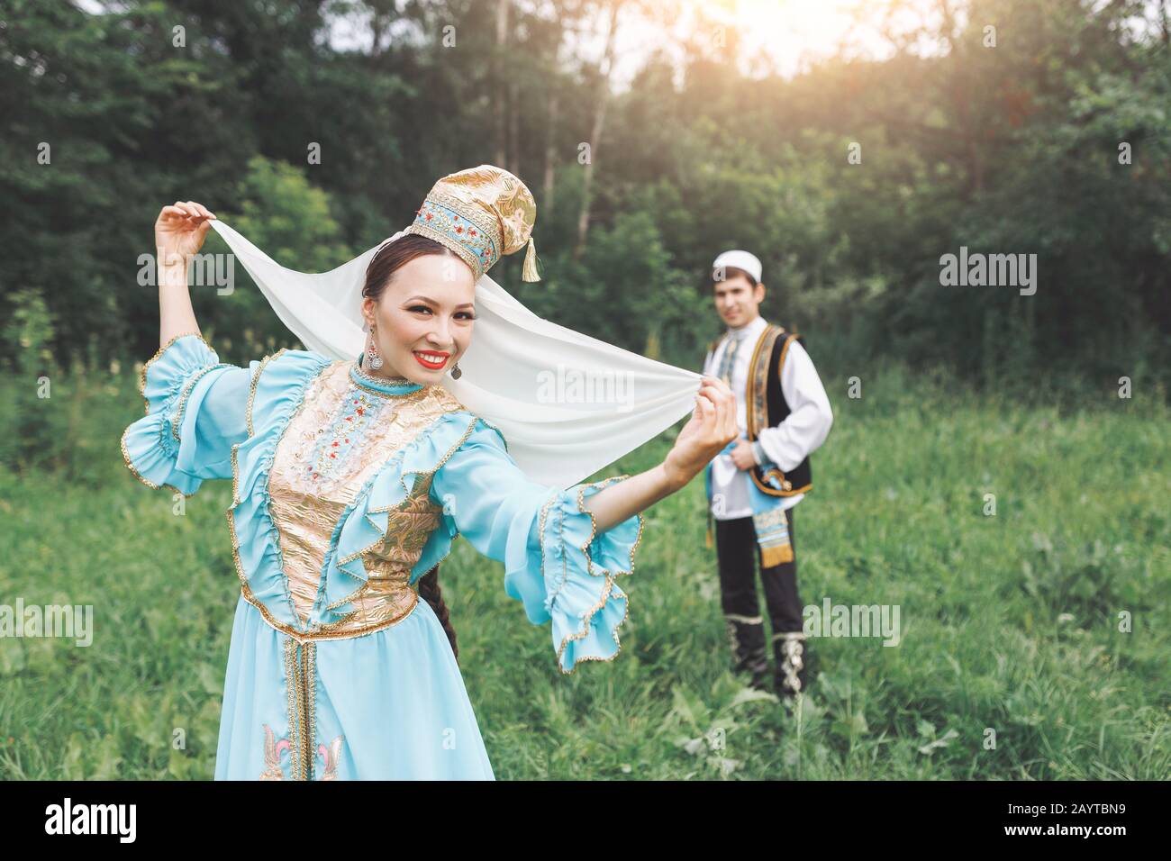 Tartar traditional dress hi-res stock photography and images - Alamy