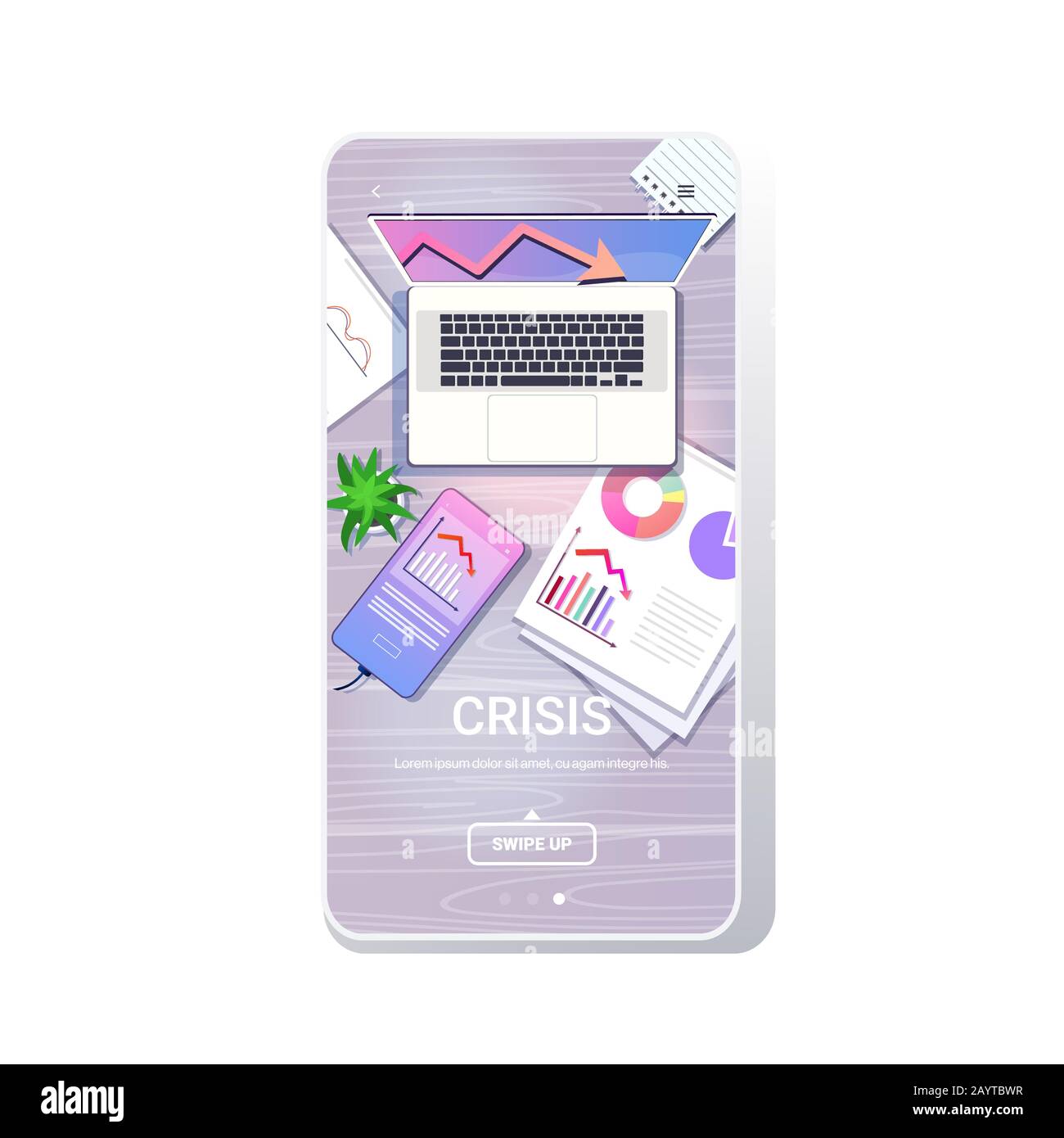 downward charts graphs diagrams economic arrow falling down financial ...