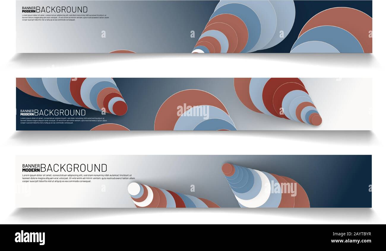 Abstract vector background banner template. rectangular design ...