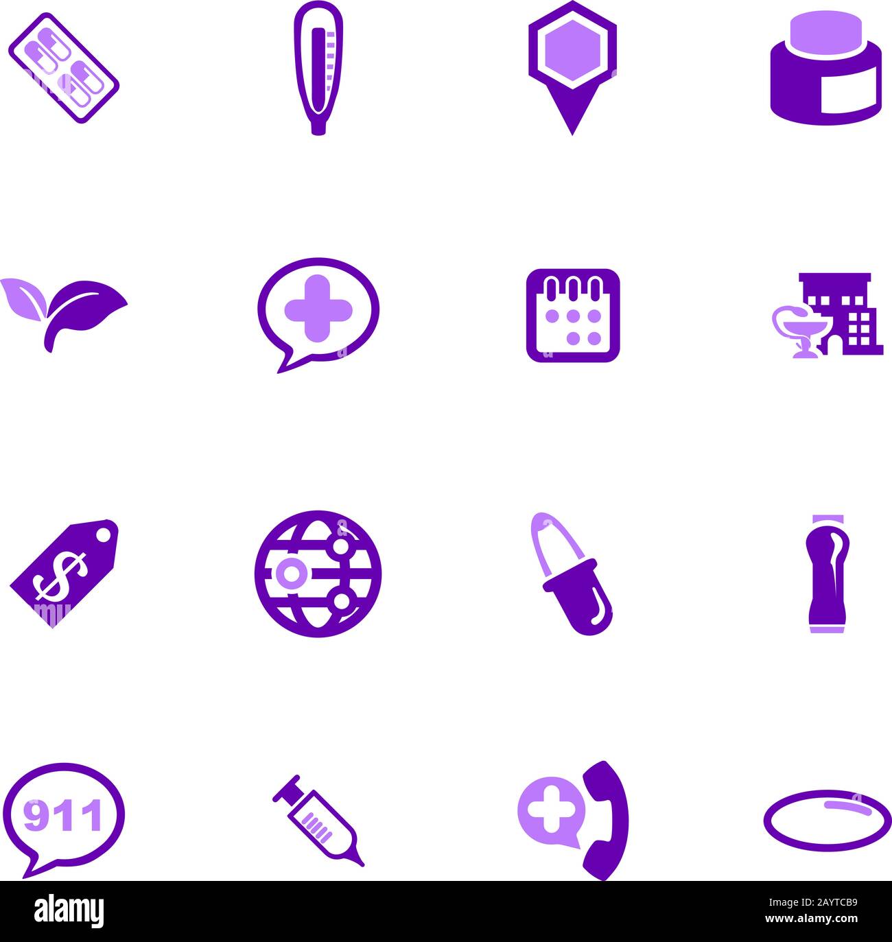 Pharmacist with young customer Stock Vector Images - Alamy