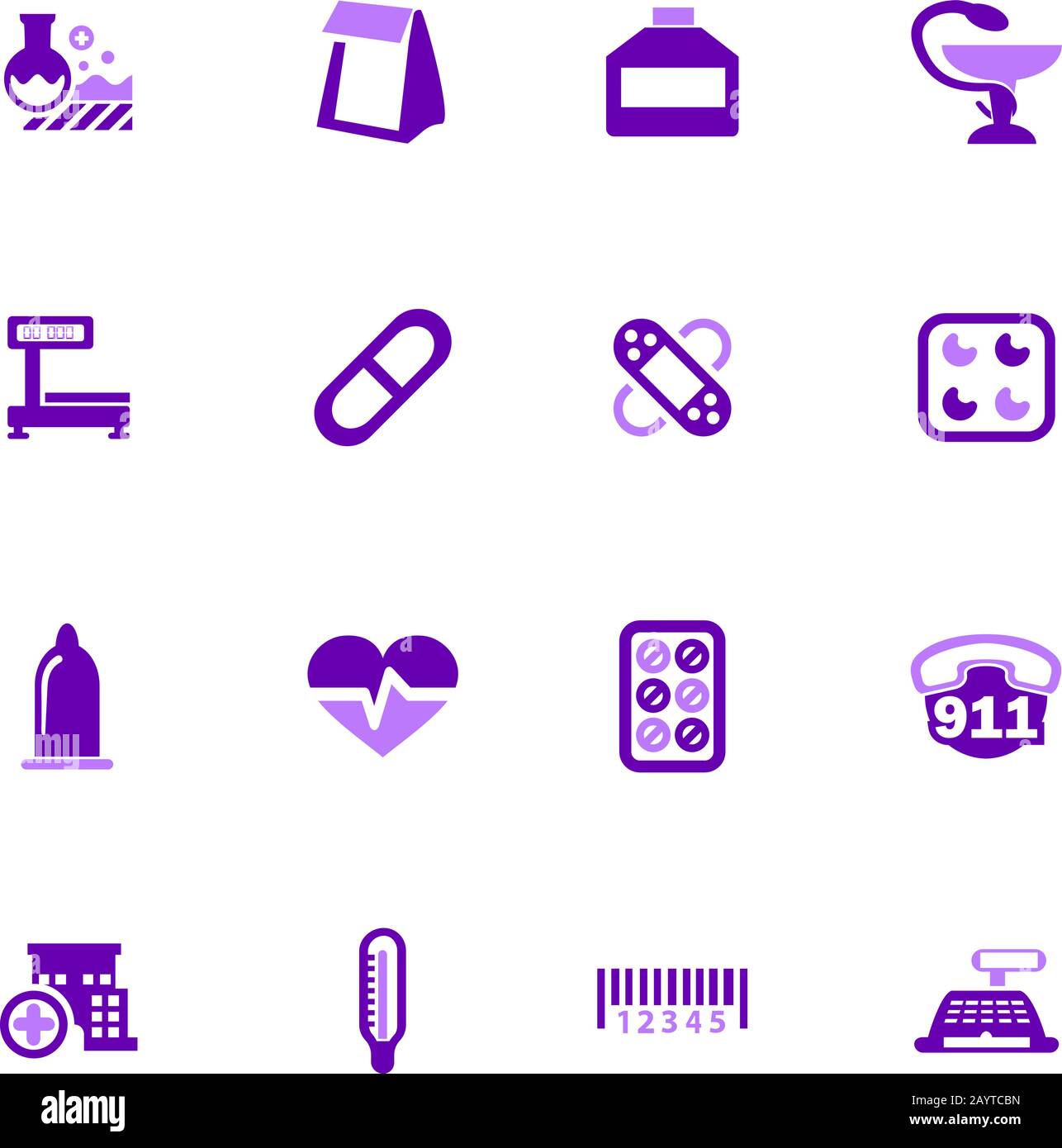 Drug store icons set Stock Vector Image & Art - Alamy