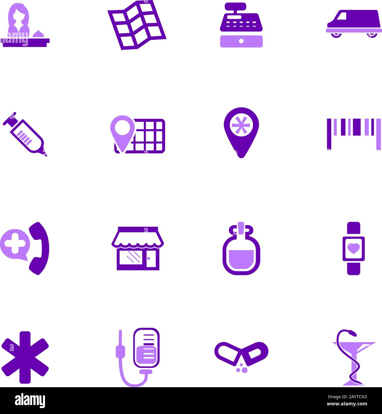 Drug store icons set Stock Vector Image & Art - Alamy