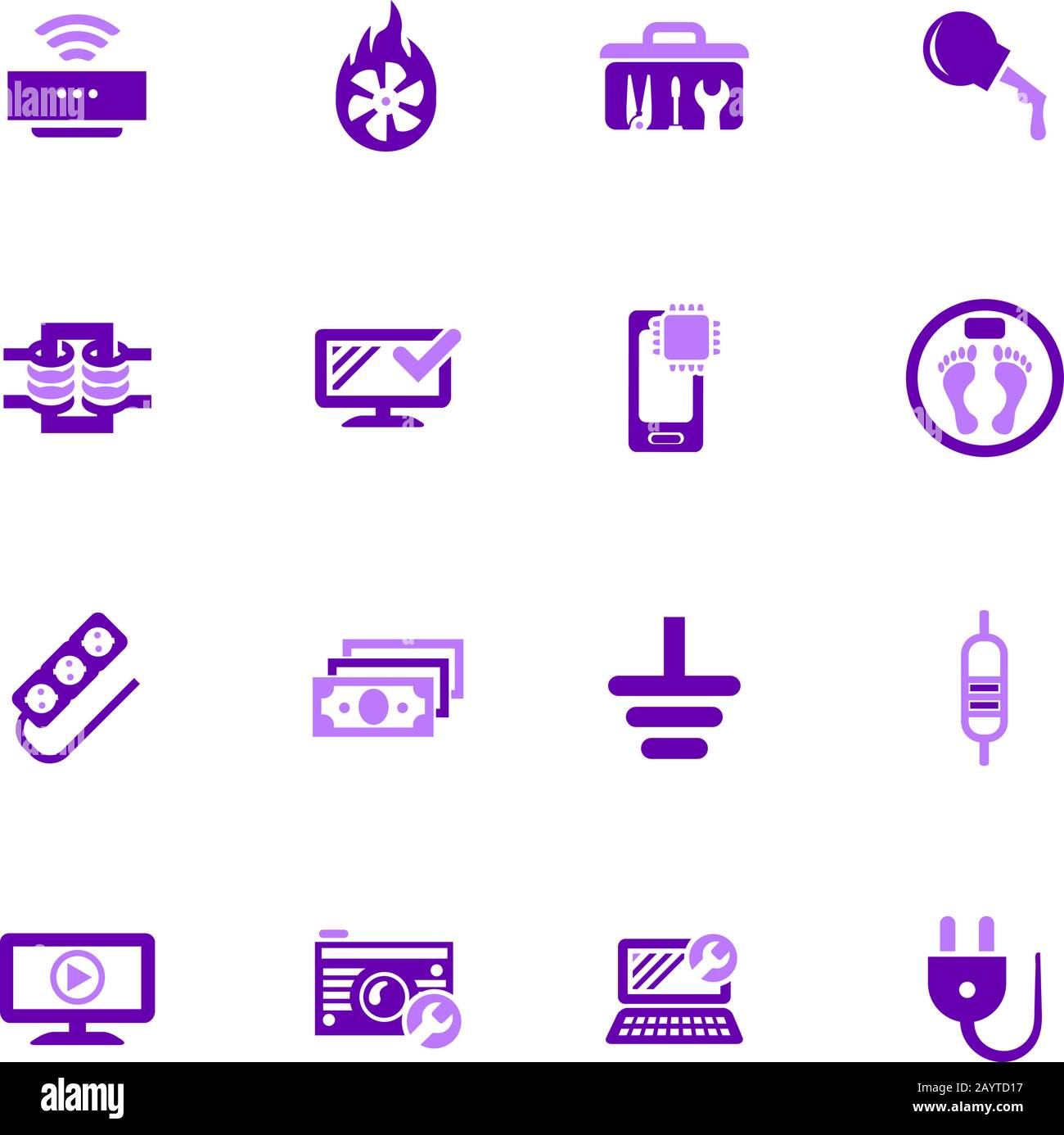 Phone repair setup Cut Out Stock Images & Pictures - Alamy