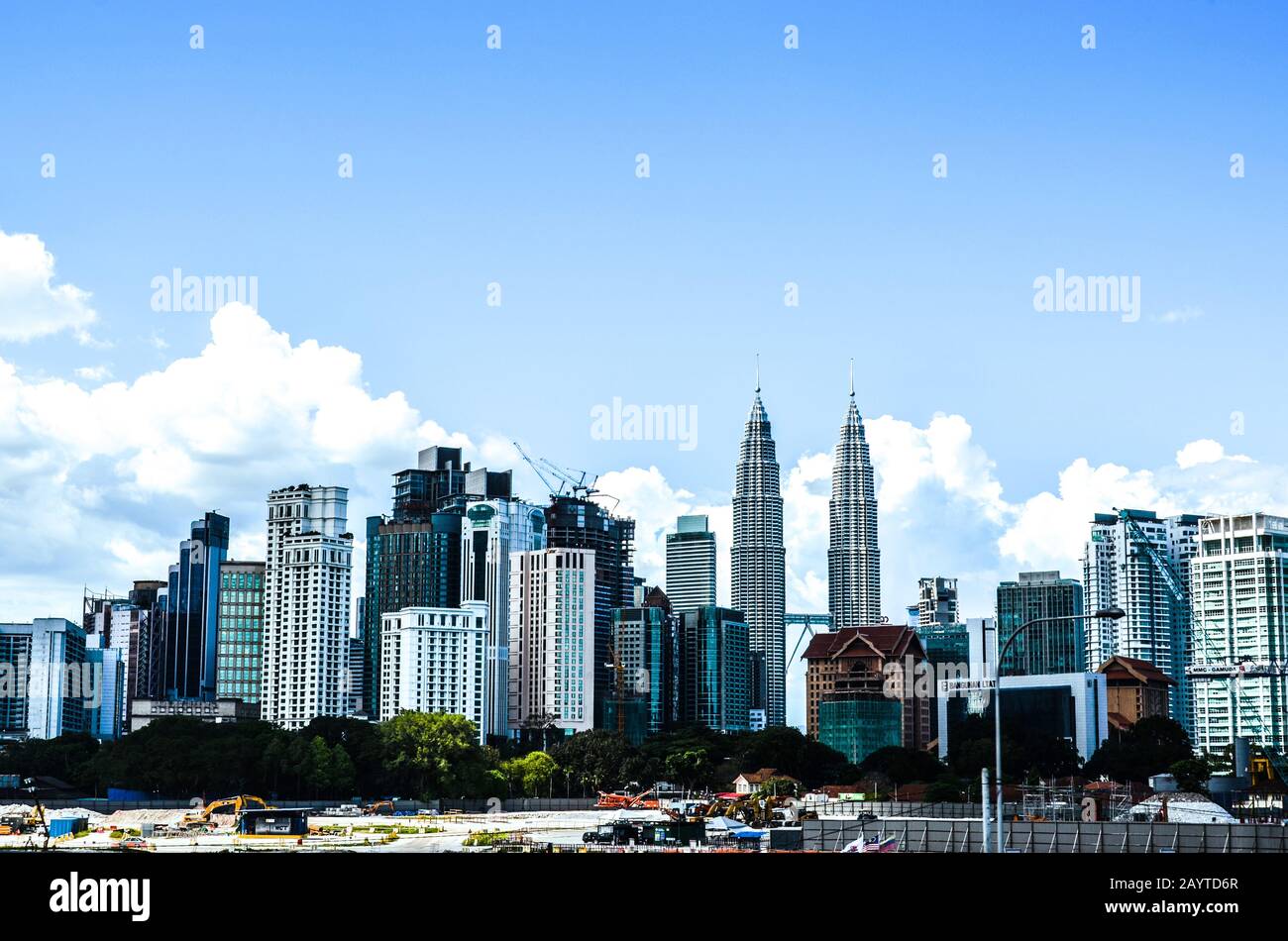 Kuala Lumpur City Skyline Stock Photo - Alamy