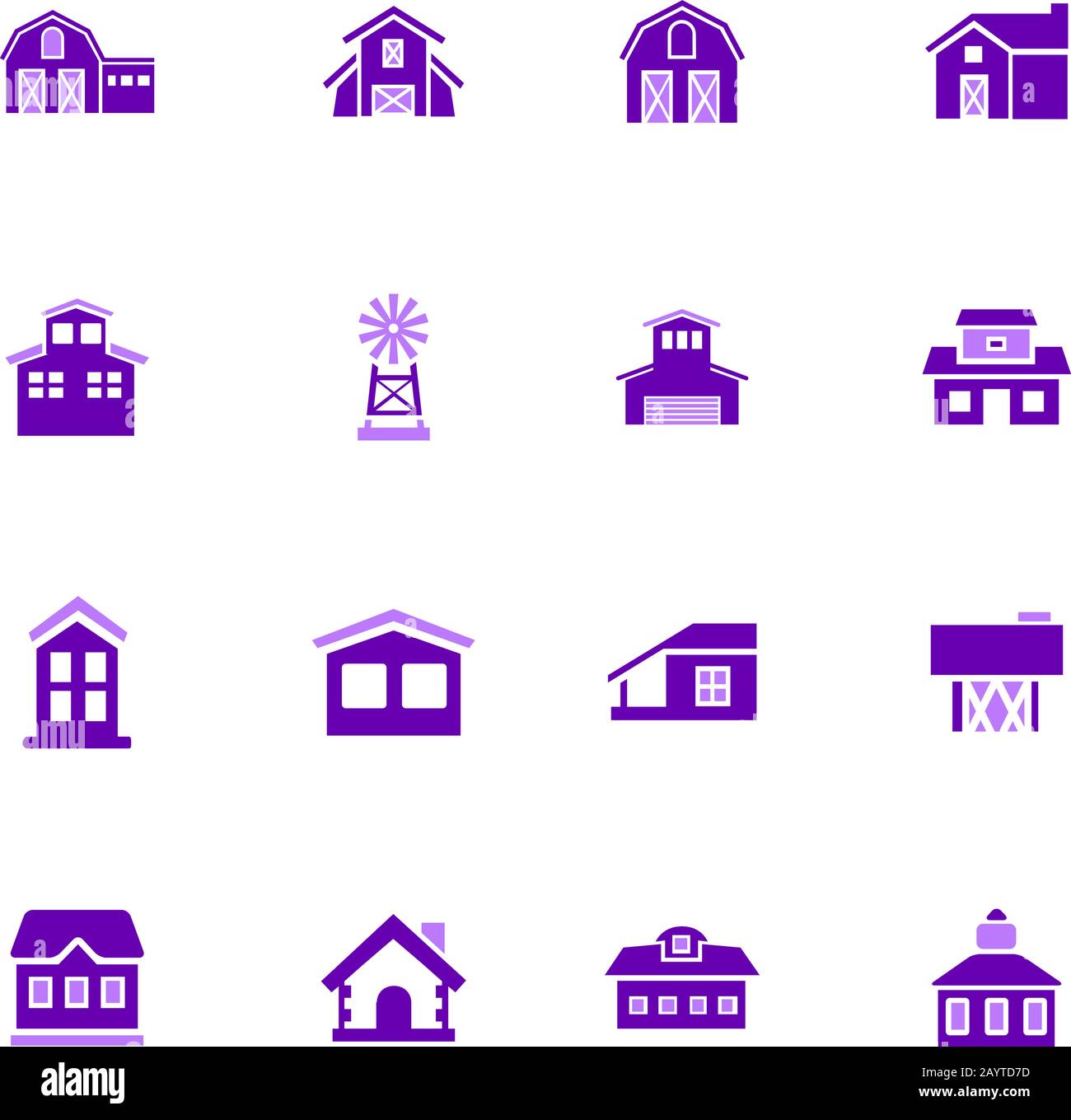 The farm school Cut Out Stock Images & Pictures - Alamy