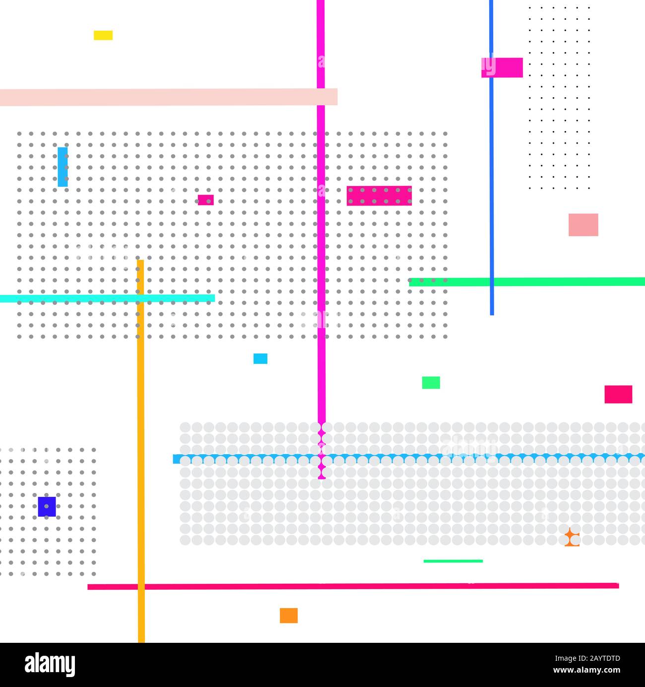 Composition with rectangles and circles hi-res stock photography and ...