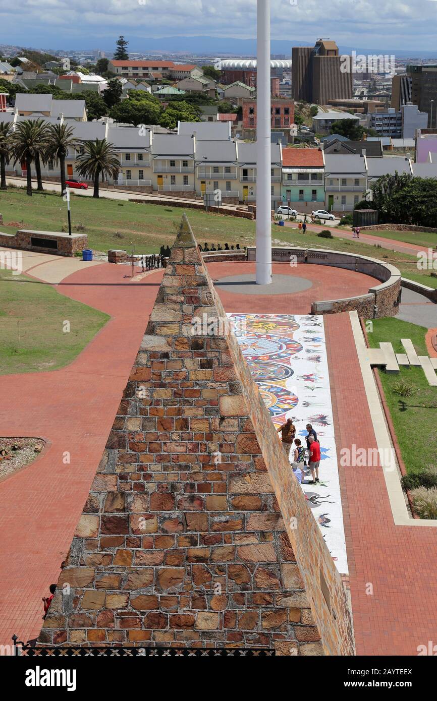 Pyramid and Piazza Mosaic from the Donkin Lighthouse, Donkin Reserve ...