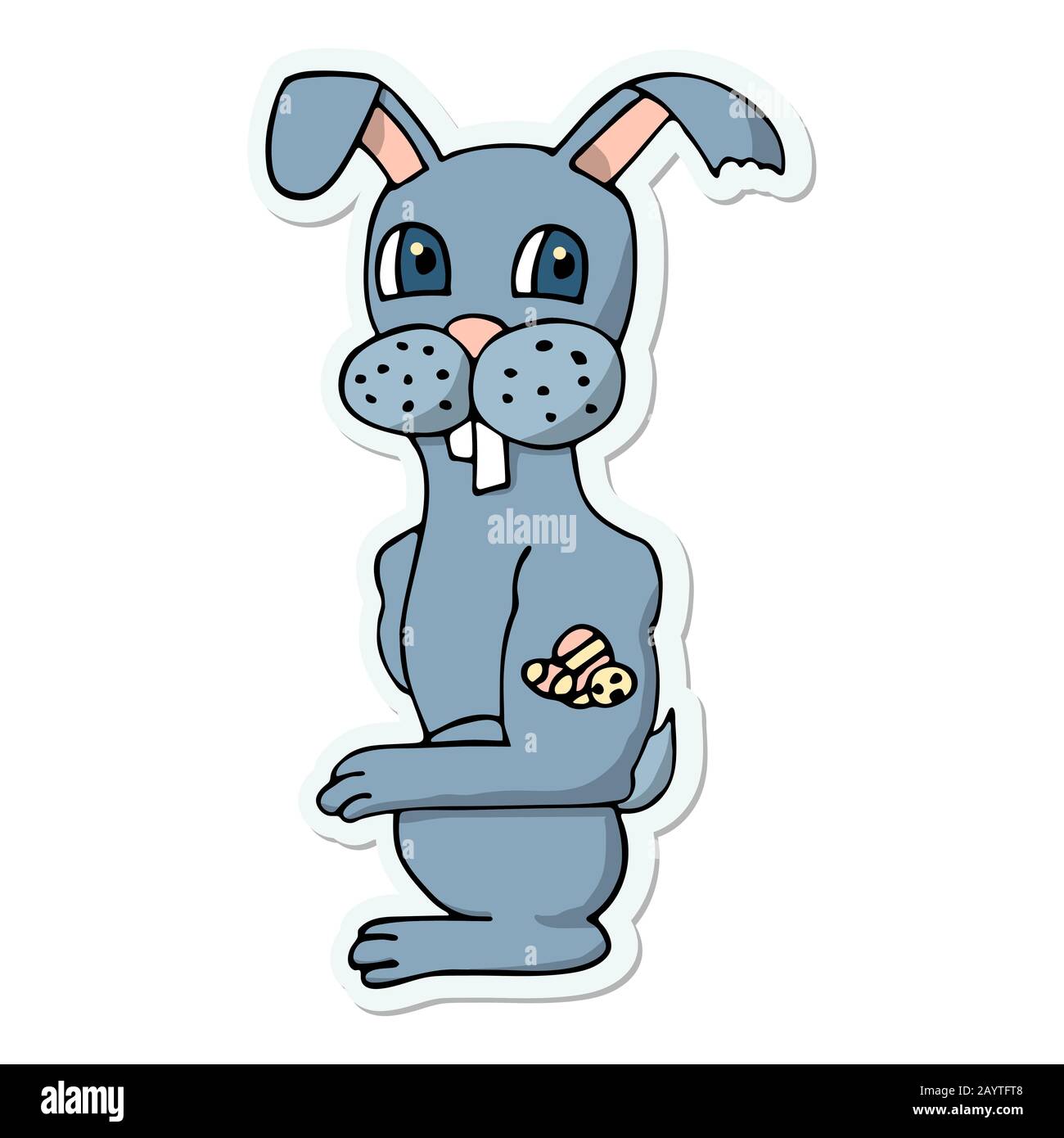 Evil Bunny Rabbit Tattoo