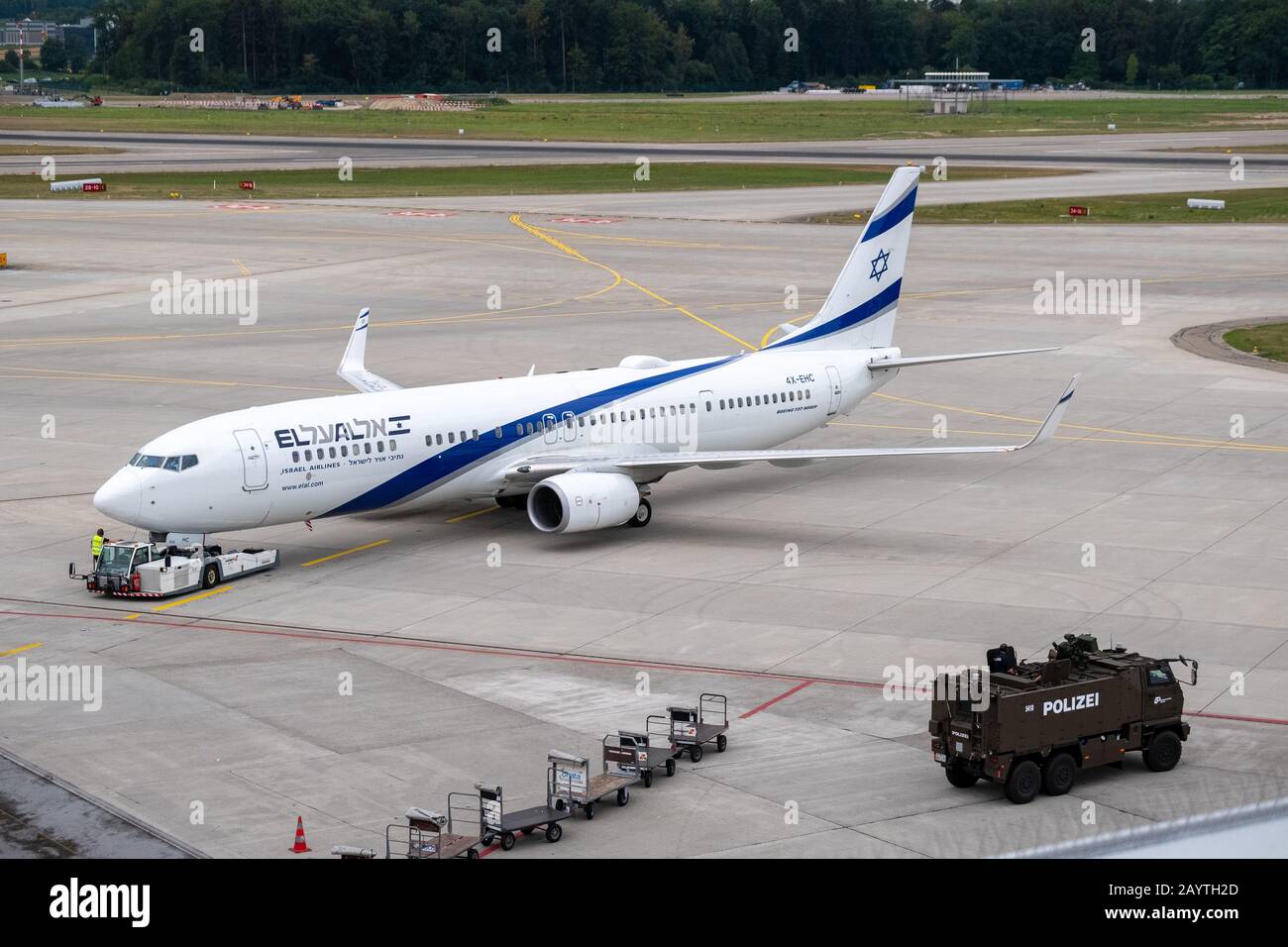 Airport security vehicle on patrol hi-res stock photography and images ...