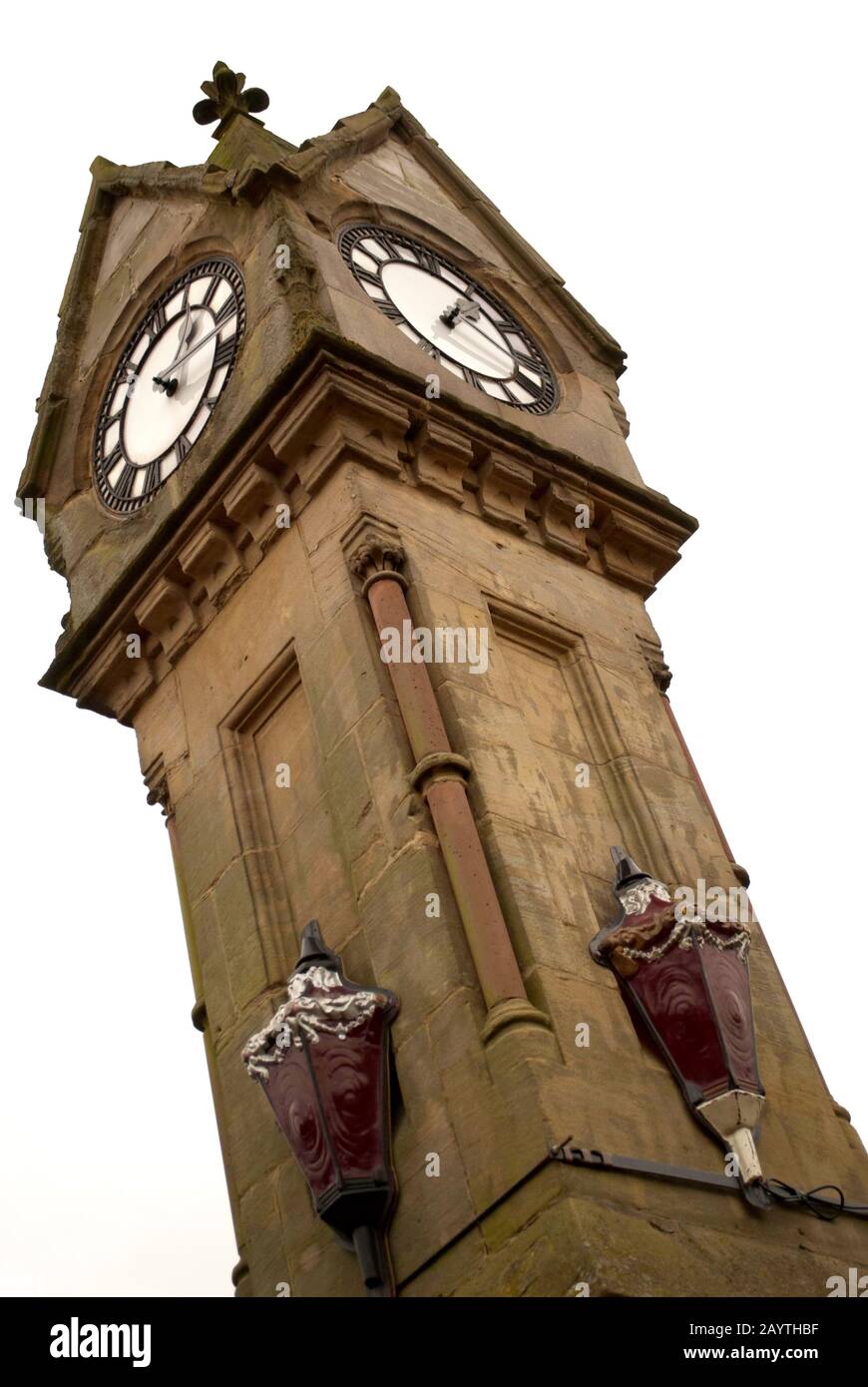 Thirsk clock tower, North Yorkshire Stock Photo - Alamy