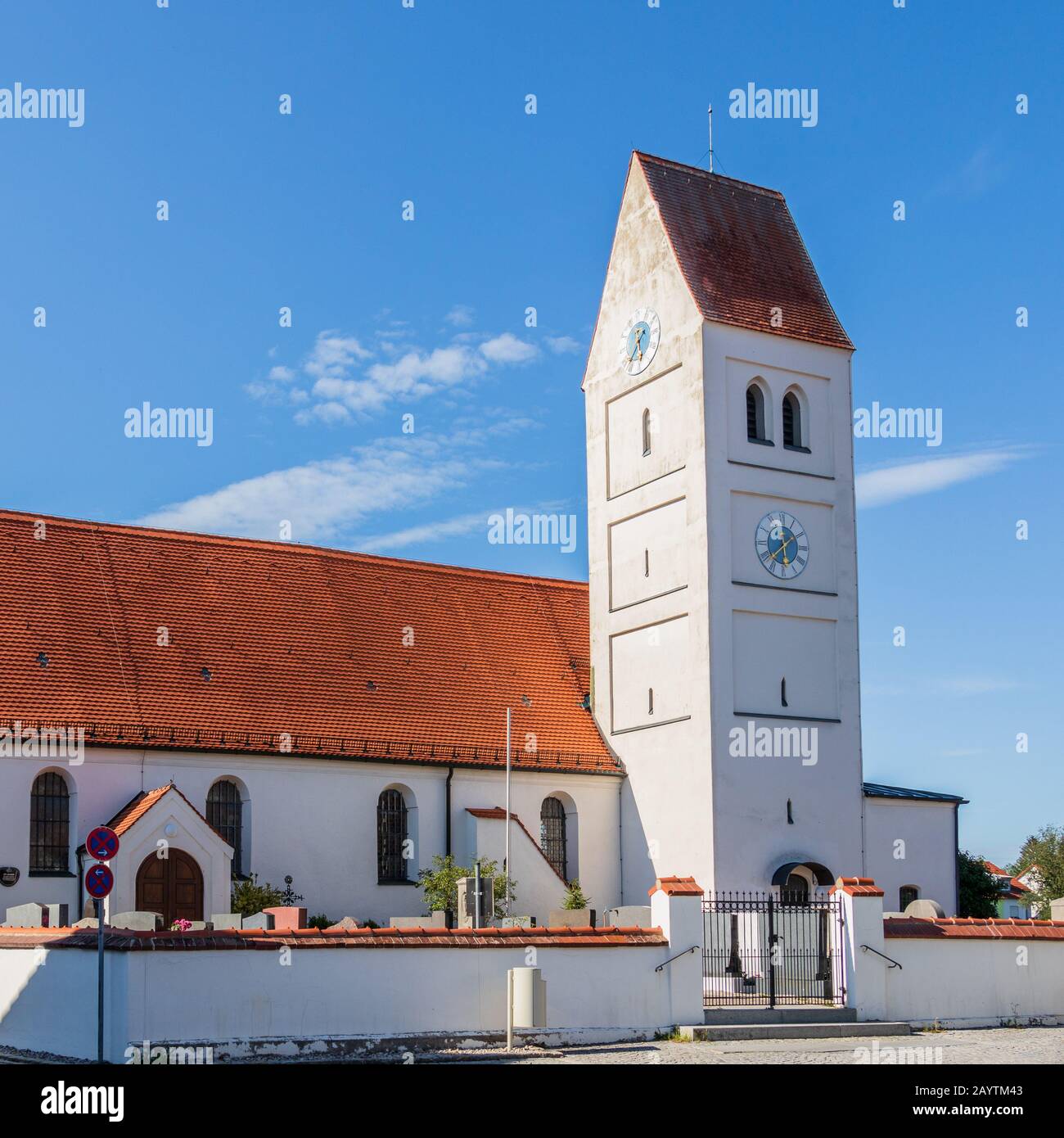 Municipal Germering, District Fürstenfeldbruck, Upper Bavaria, Germany ...