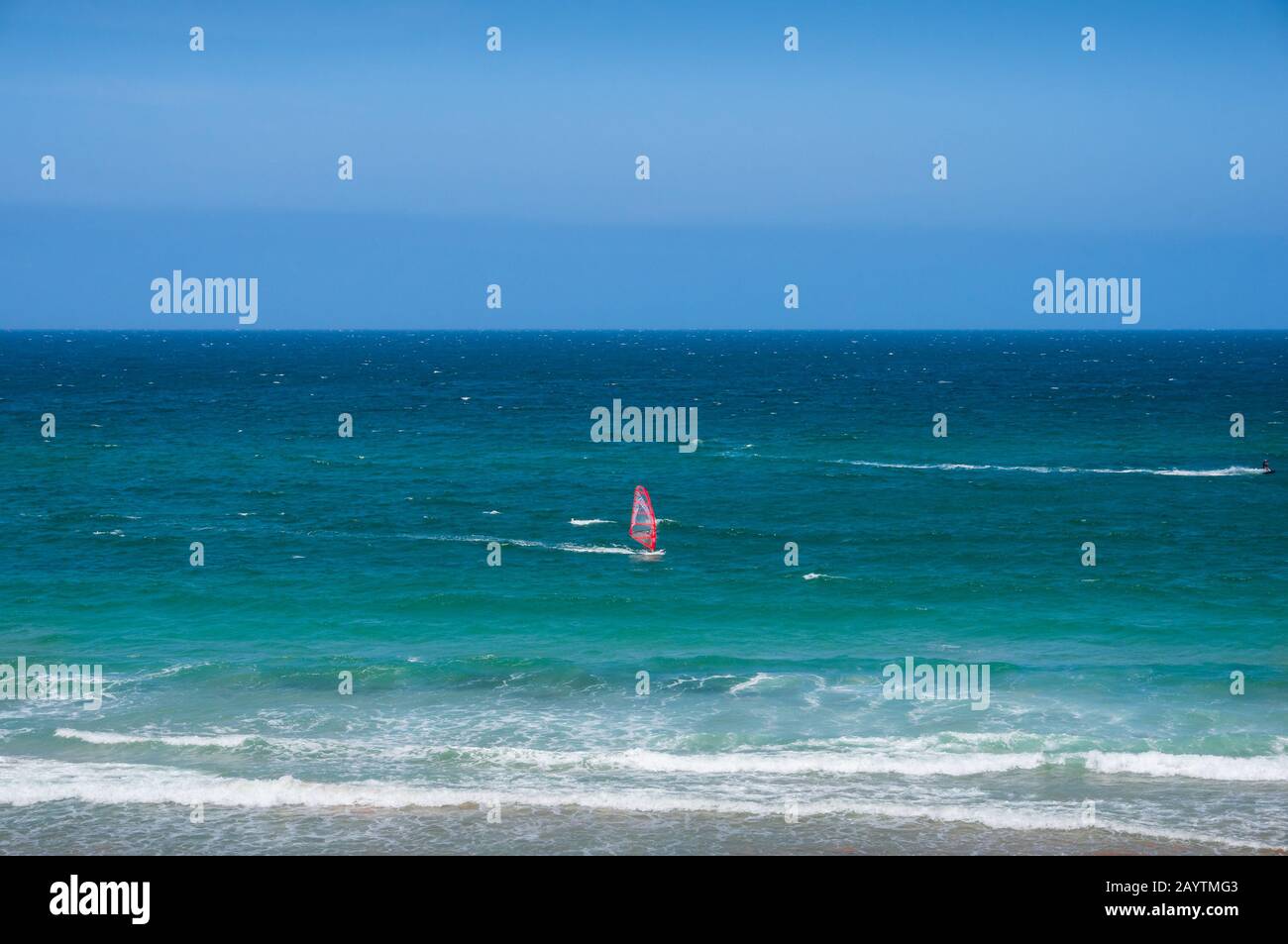 Wind surfing sail hi-res stock photography and images - Alamy