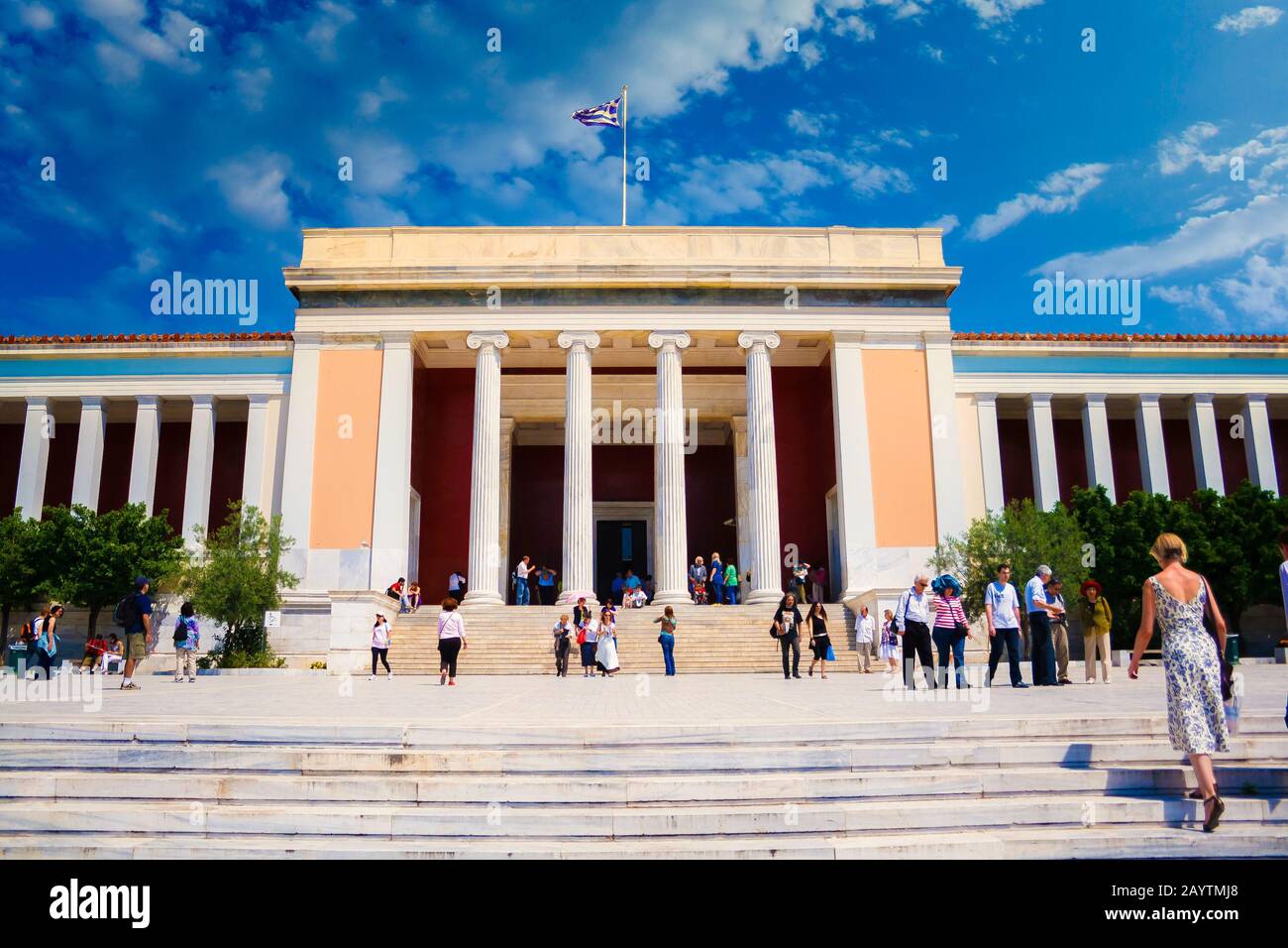 The National Archaeological Museum of Greece. It houses some of the ...