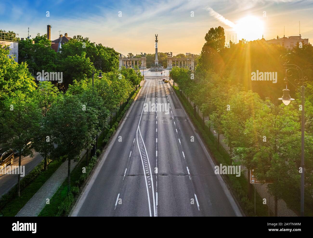 Andrassy street hi-res stock photography and images - Alamy