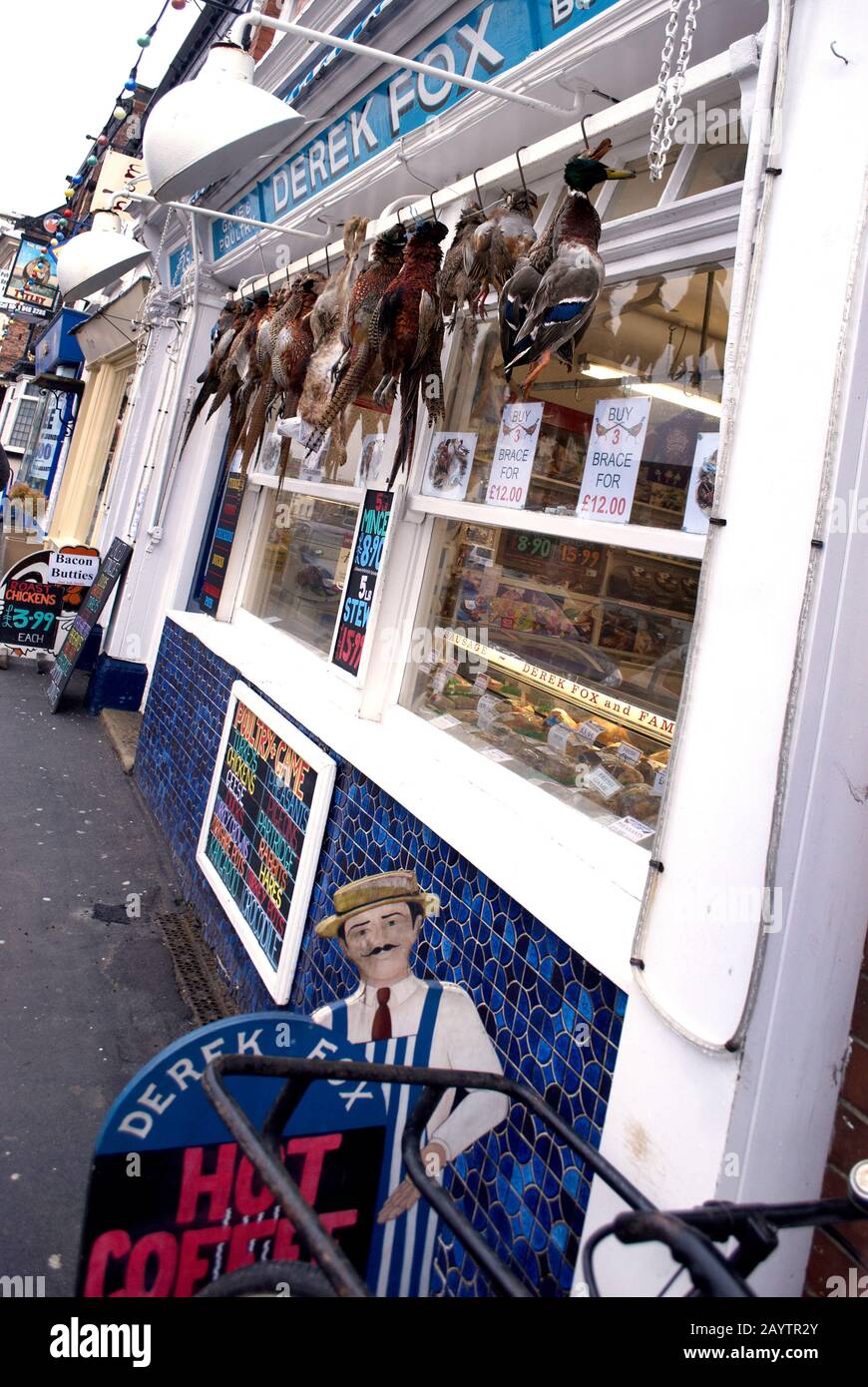 Butchers shop,Malton, North Yorkshire Stock Photo - Alamy