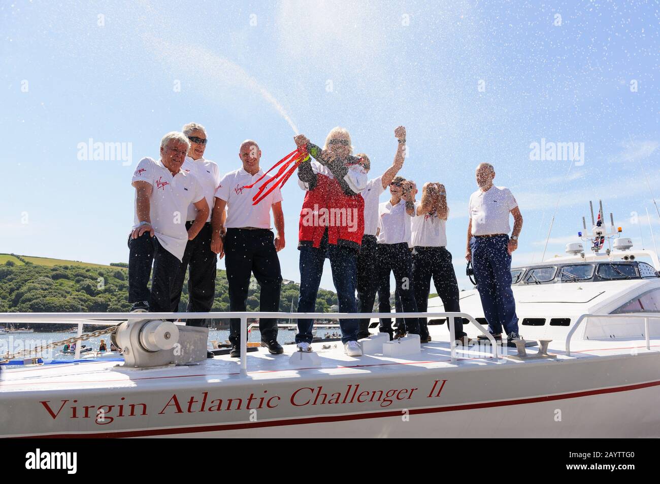 Richard branson virgin atlantic challenger hi-res stock photography and ...