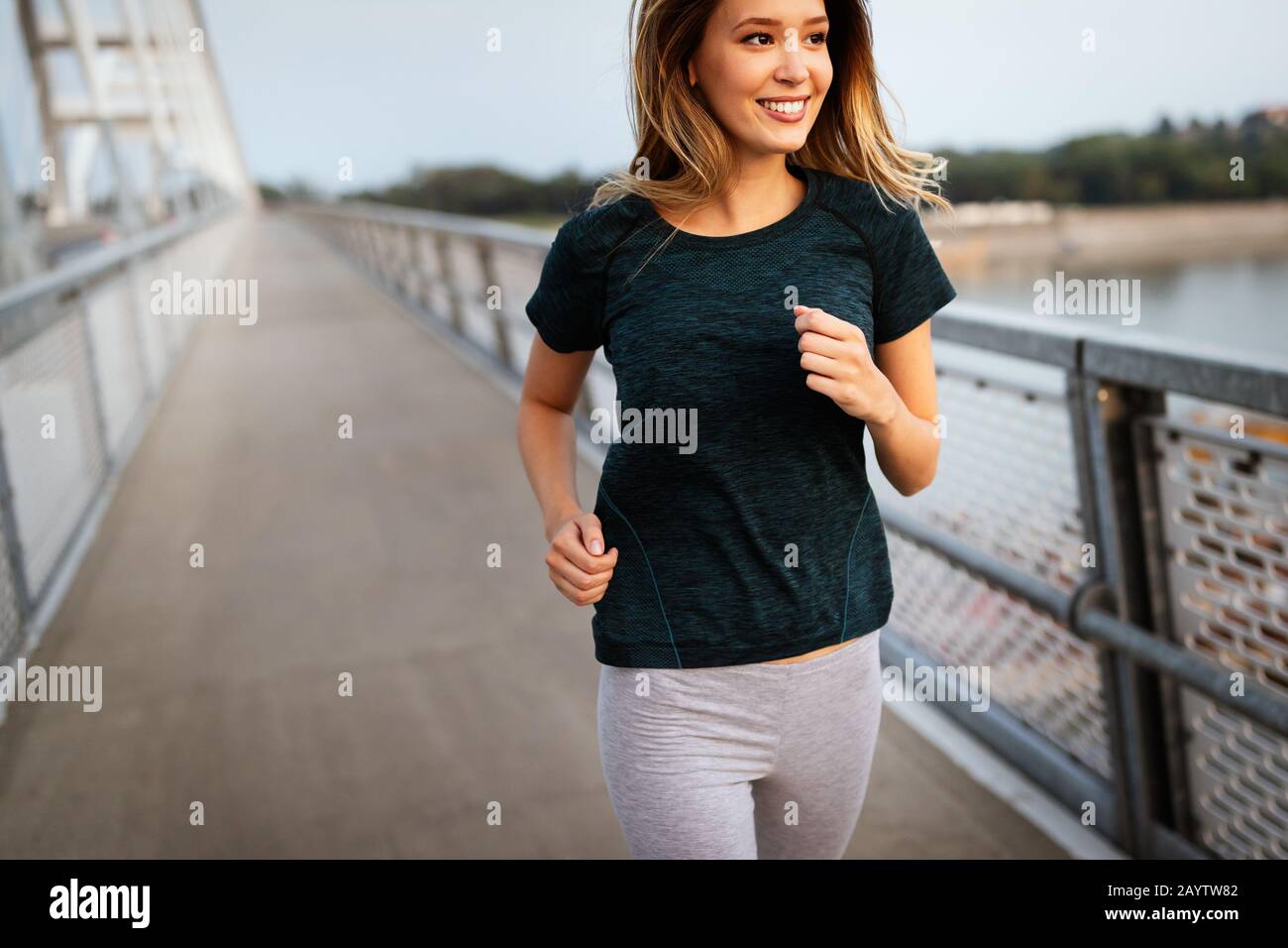 Happy marathon runner hi-res stock photography and images - Alamy