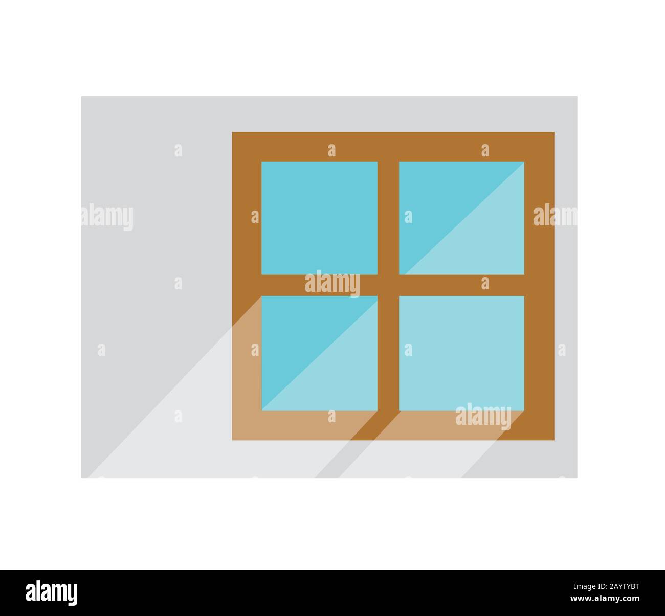 Open window residence Cut Out Stock Images & Pictures - Alamy