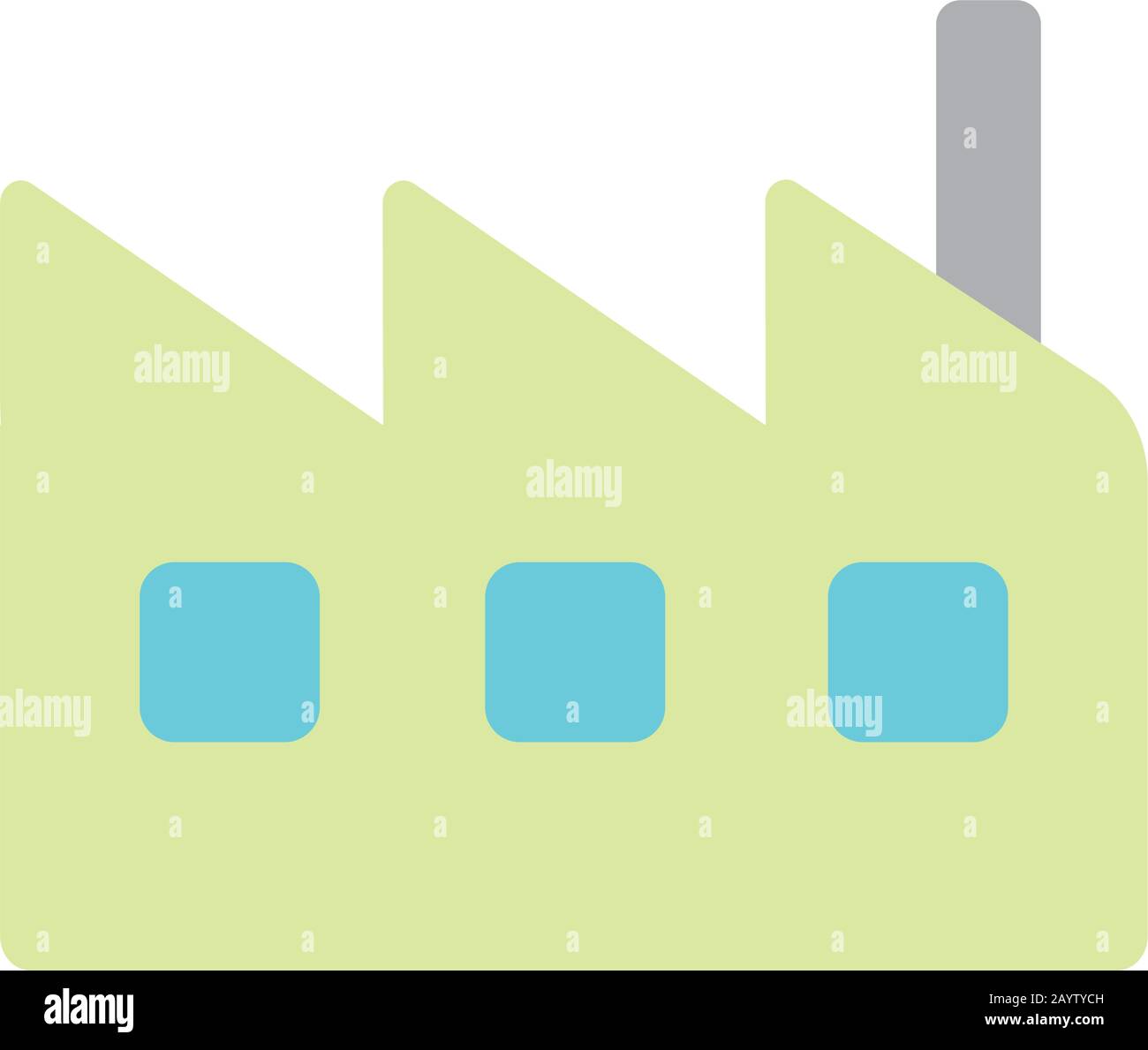 color illustration icon / factory Stock Vector Image & Art - Alamy