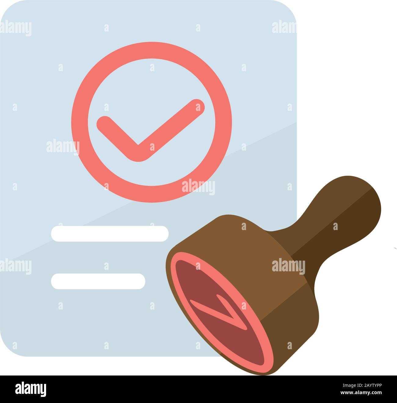 Black approval stamp Stock Vector Images - Alamy