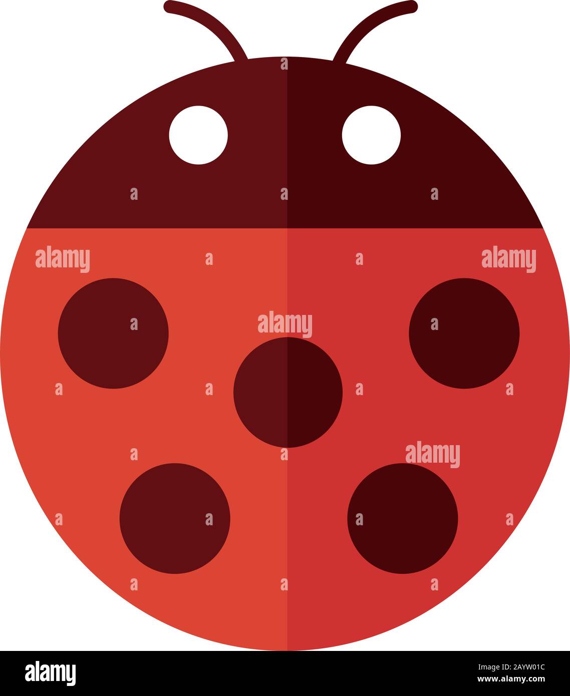 Black ladybird character hi-res stock photography and images - Alamy