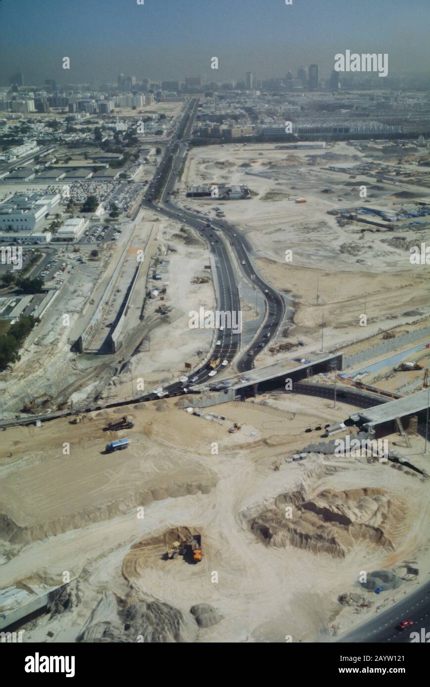 Old sheikh zayed road hi-res stock photography and images - Alamy