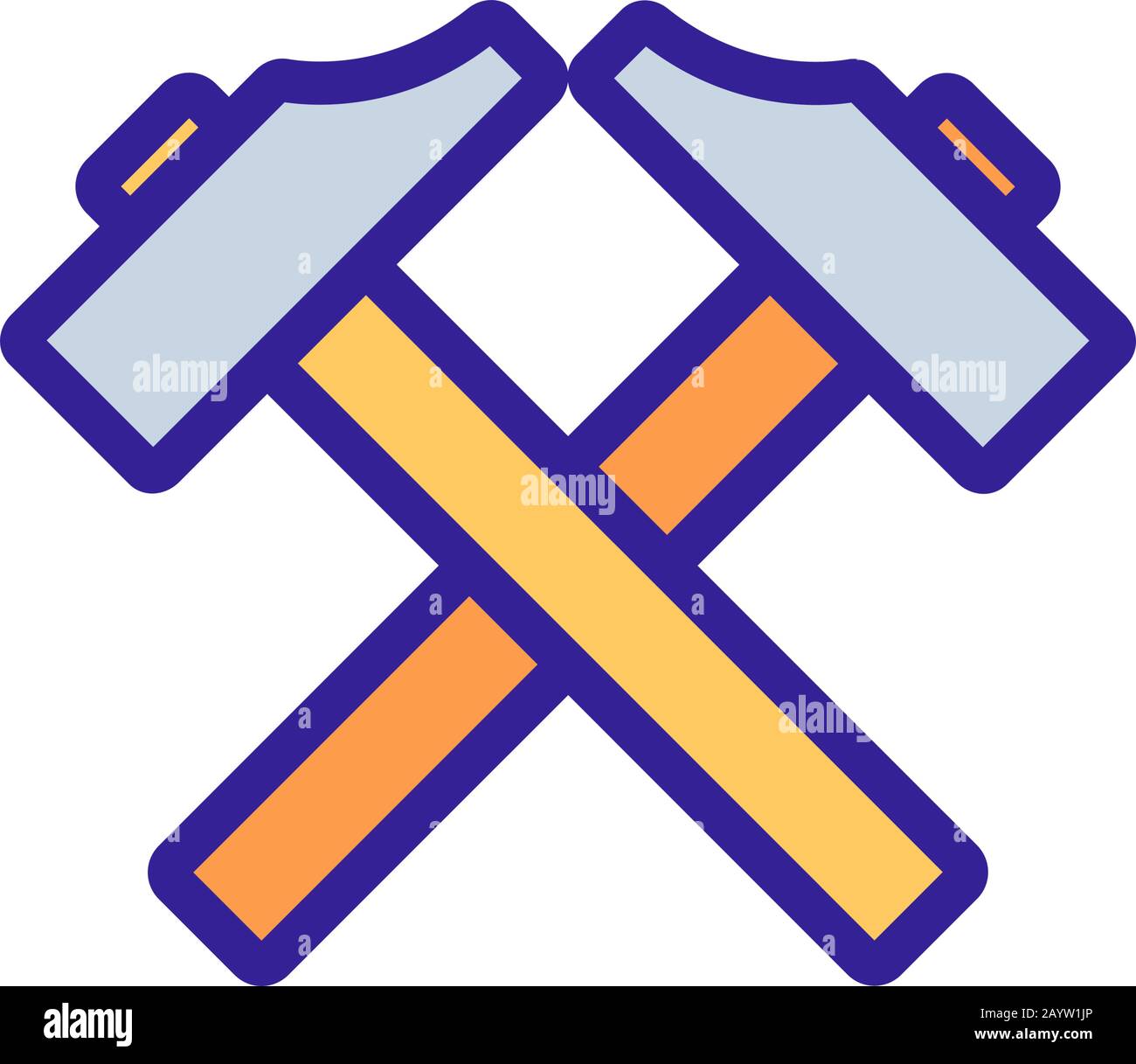 Blacksmith Symbol High Resolution Stock Photography and Images - Alamy