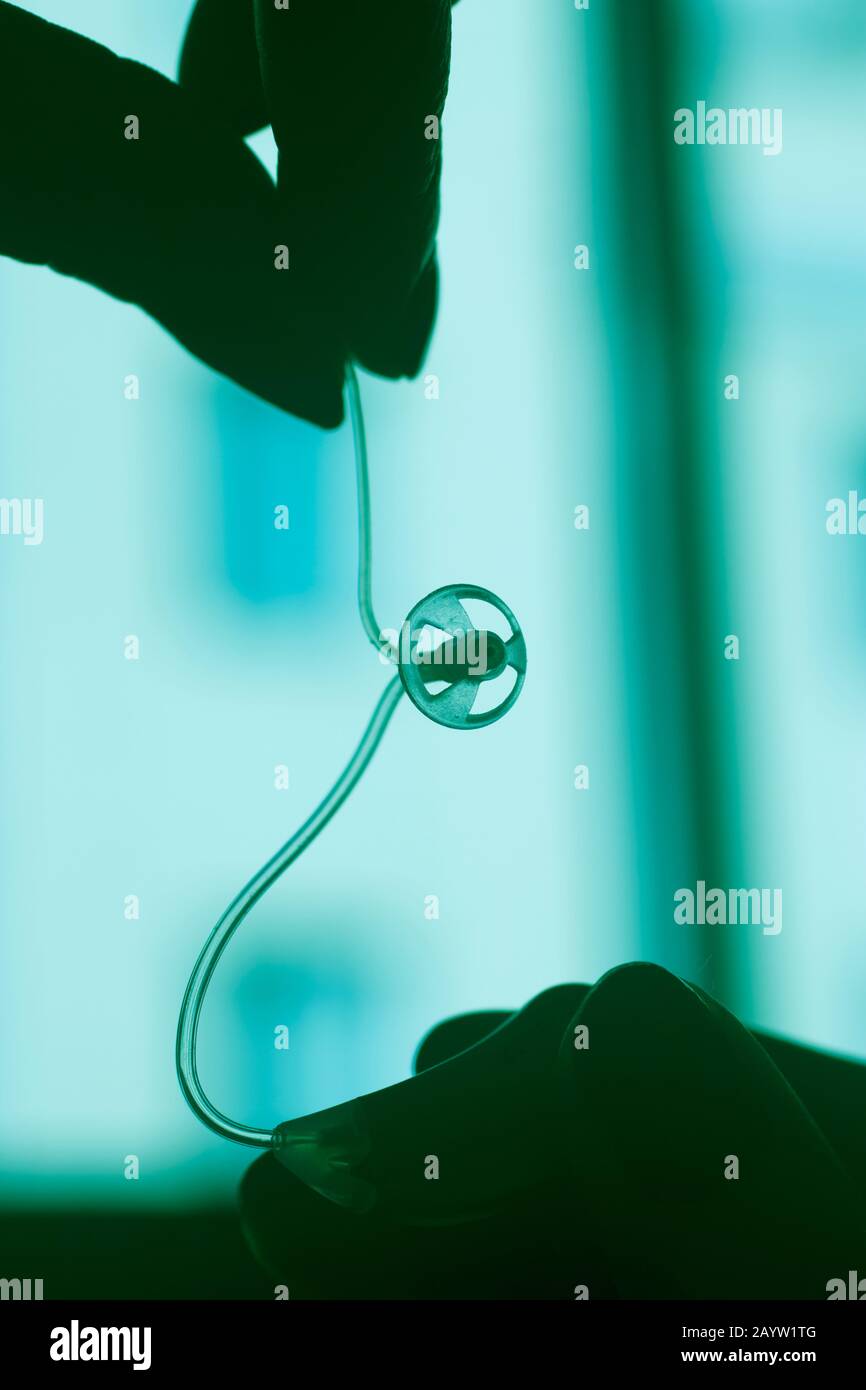 Digital modern technology for deaf people micro hearing aid Stock Photo ...