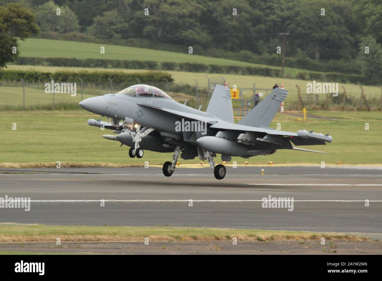 Boeing ea 18g growler electronic warfare aircraft hi-res stock ...