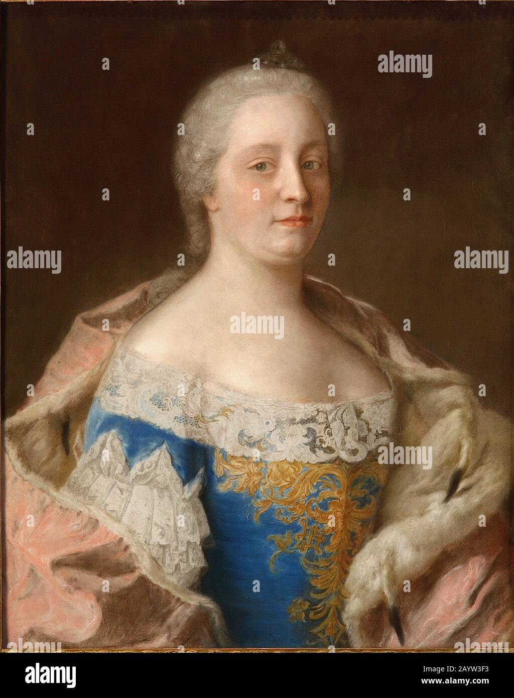 Portrait of Empress Maria Theresia of Austria (1717-1780). Museum ... Portrait of Empress Maria Theresia of Austria (1717-1780). Museum ...