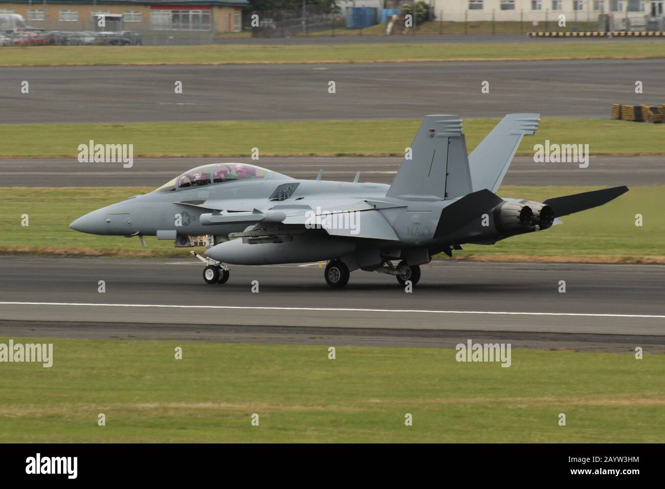 Boeing ea 18g growler electronic warfare aircraft hi-res stock ...