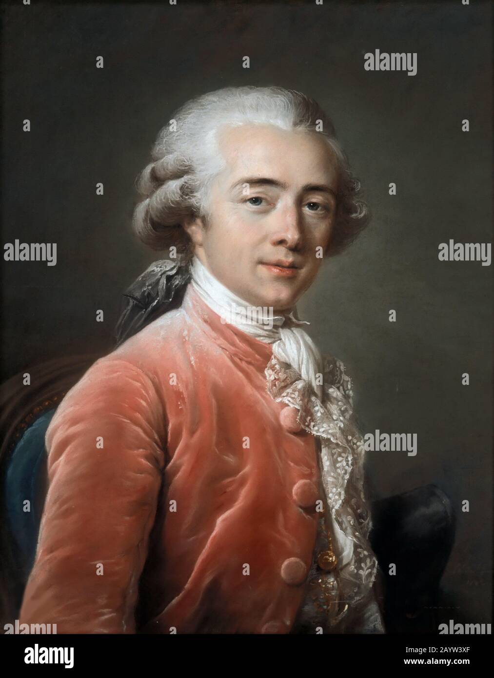 Portrait of François-André Vincent (1746-1816). Museum: Musee du Louvre ...