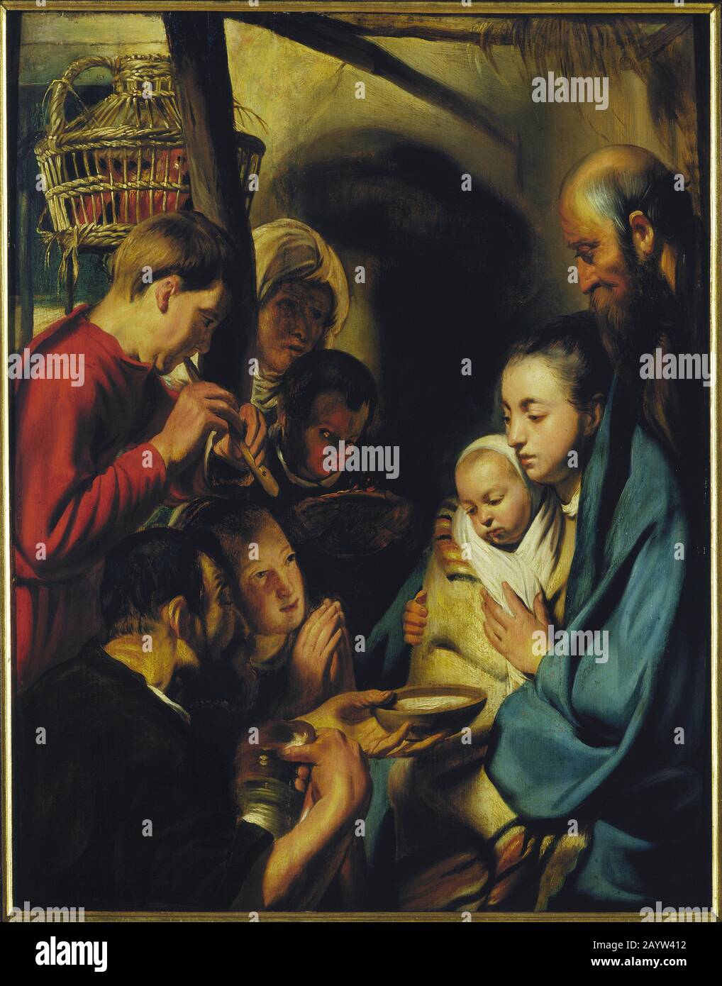 The Adoration of the Shepherds. Museum: Museum Mayer van den Bergh ...