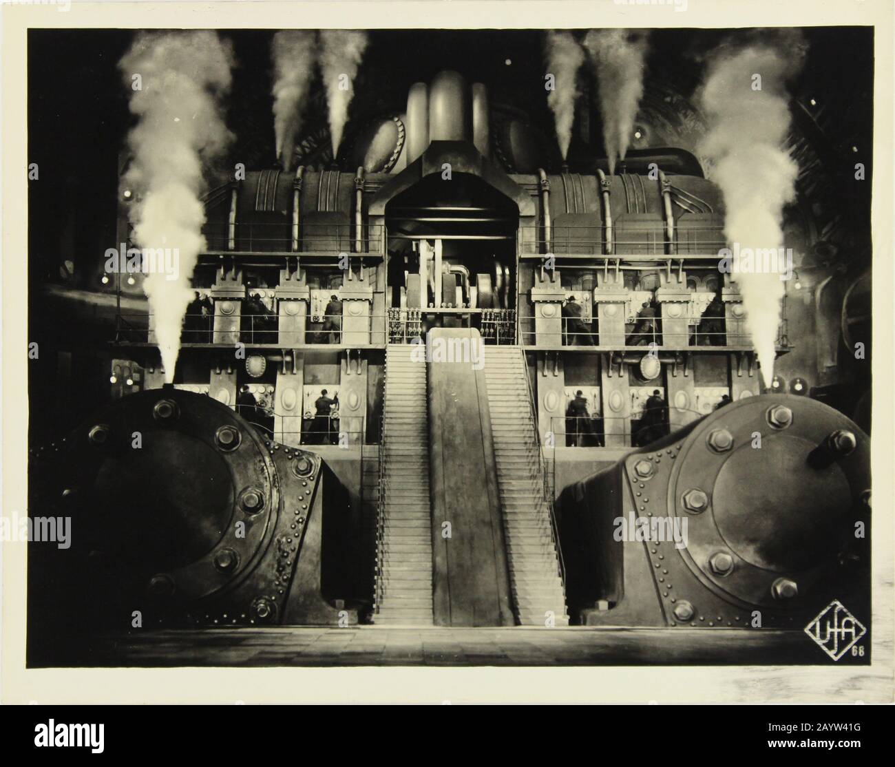 Scene from the film Metropolis by Fritz Lang. Museum: PRIVATE ...