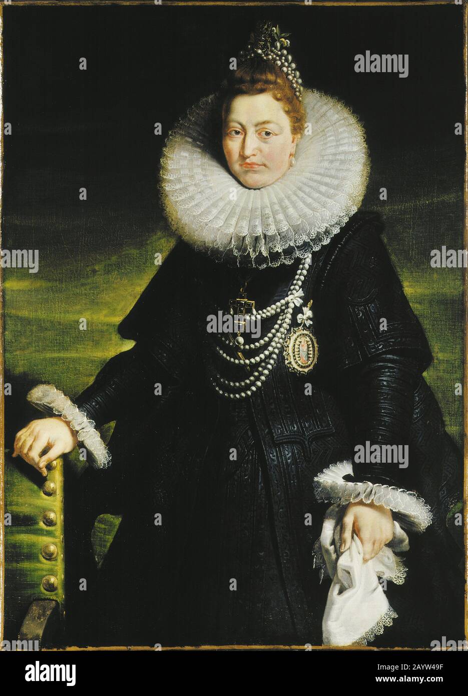 Portrait of Infanta Isabella Clara Eugenia of Spain (1566-1633). Museum ...