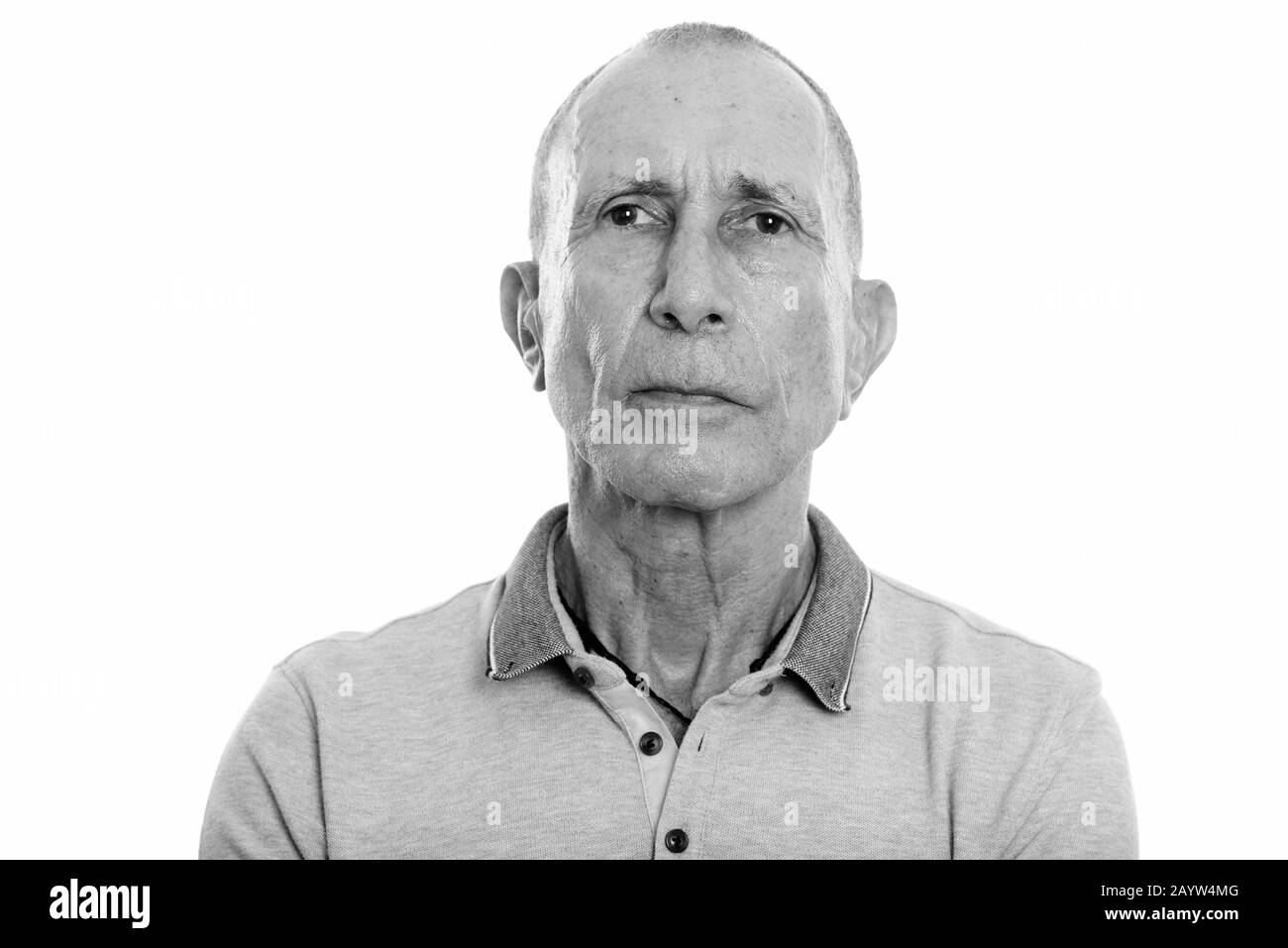 Elderly old aged senior Black and White Stock Photos & Images - Alamy