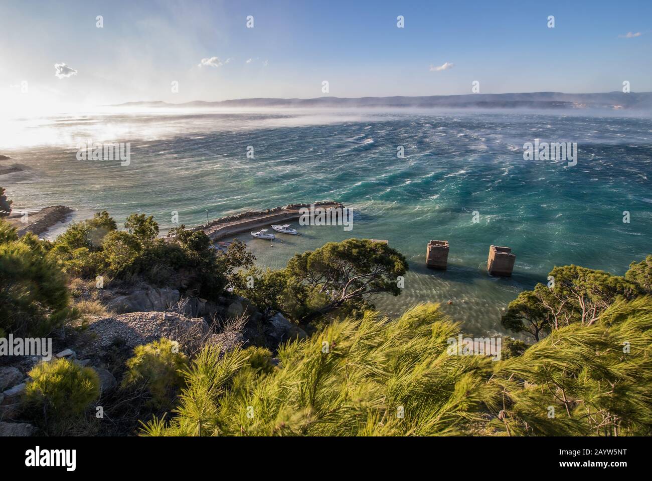 Bura croatia hi-res stock photography and images - Alamy