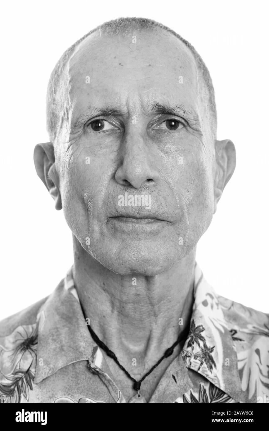 Elderly hawaiian man hi-res stock photography and images - Alamy