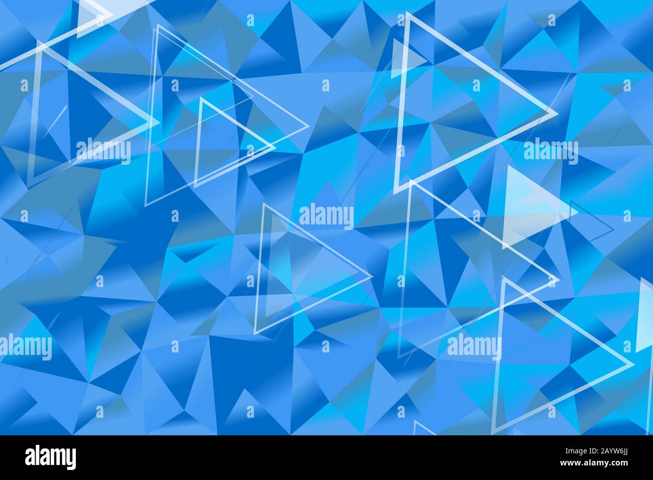 Gradient triangle polygon web background - abstract vector graphic ...