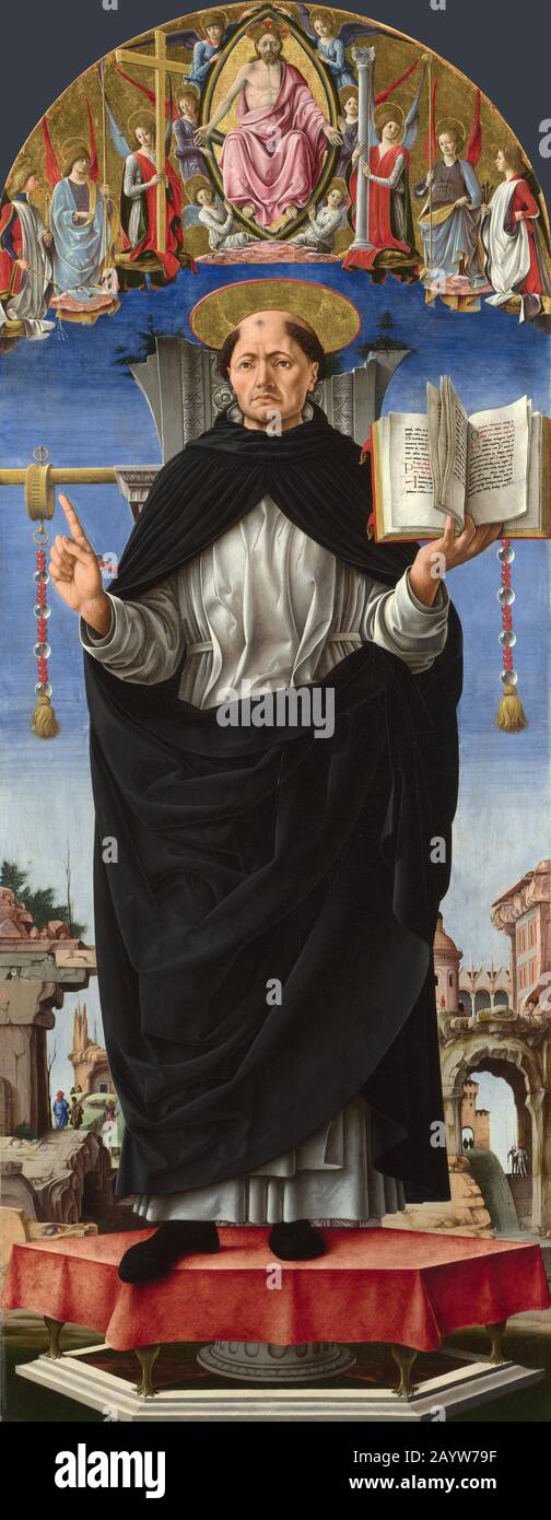 Saint Vincent Ferrer. Museum: National Gallery, London. Author ...