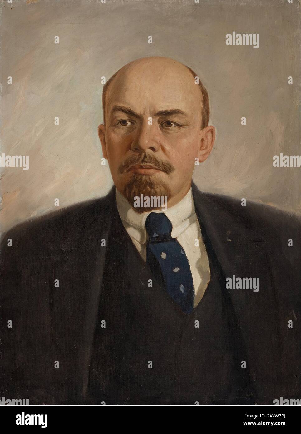 Portrait of Vladimir Lenin (1870-1924). Museum: PRIVATE COLLECTION ...