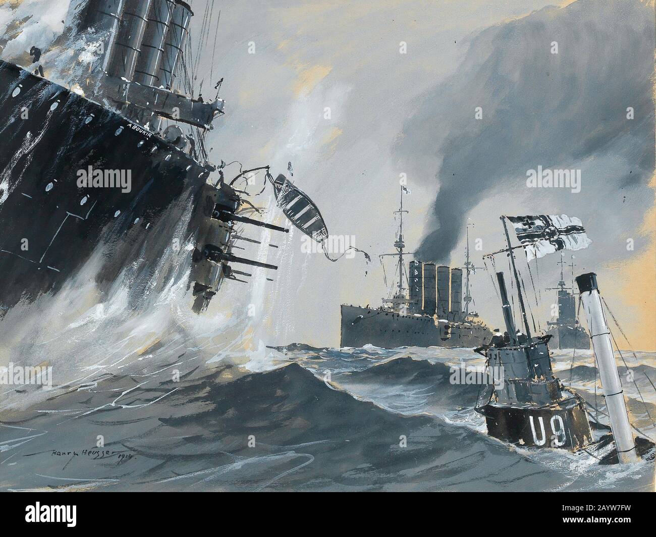 Submarines and warships: the journeys of HMS Aboukir, Hogue and Cressy ...