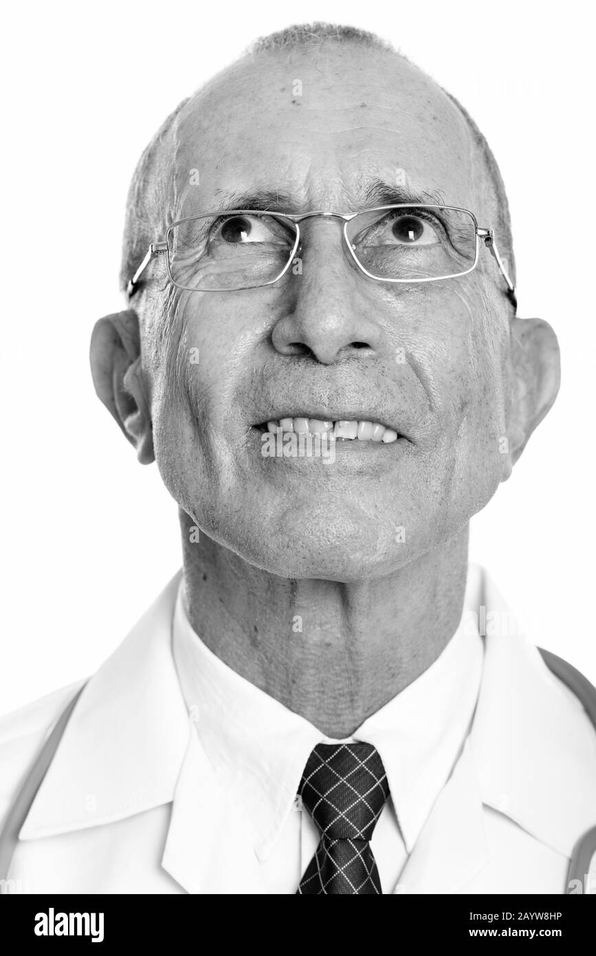 Old man face smiling Black and White Stock Photos & Images - Alamy