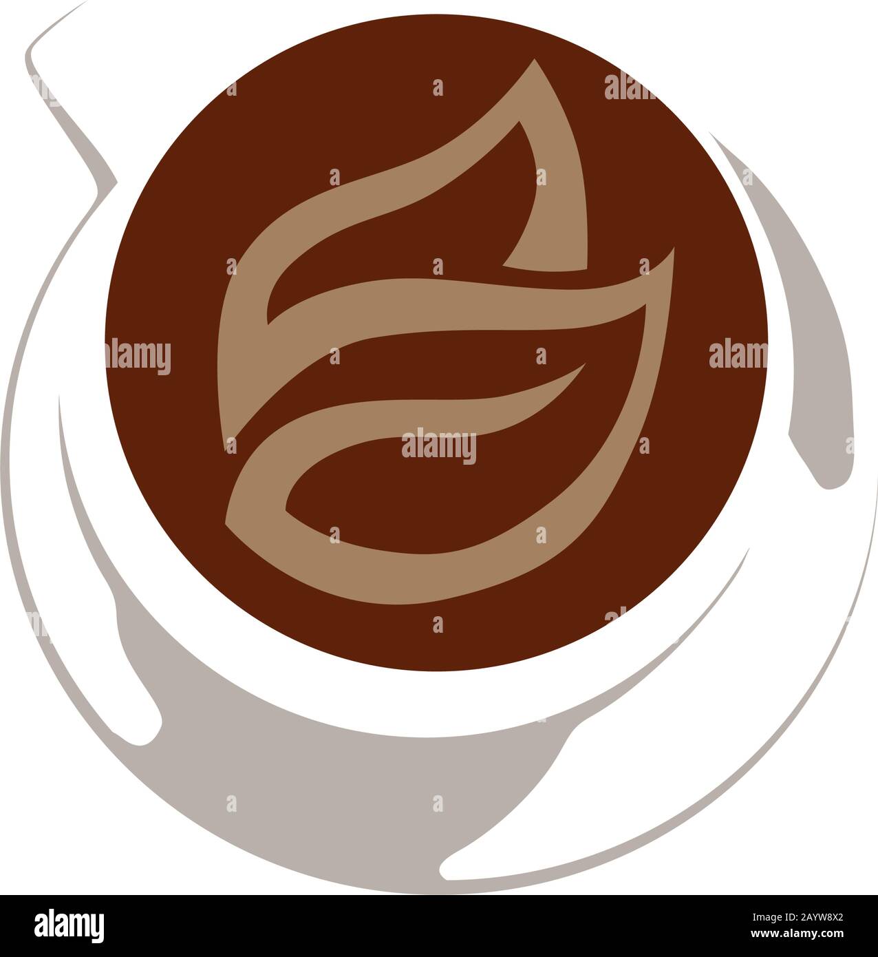 Japanese coffee art Stock Vector Images - Alamy