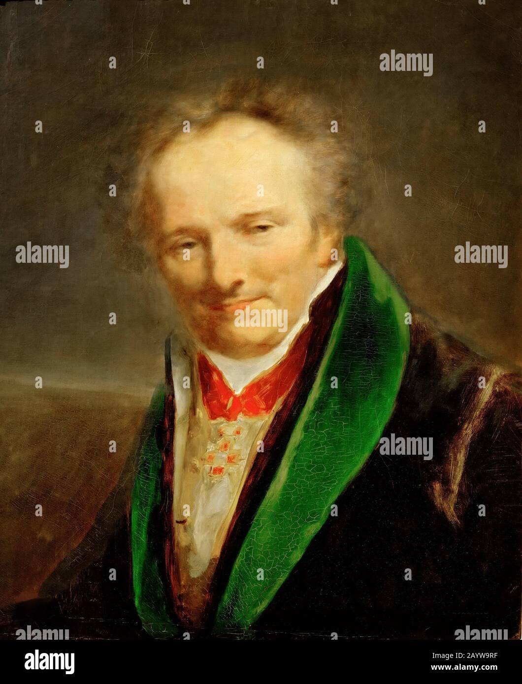 Portrait of Dominique Vivant, Baron Denon (1747-1825). Museum: Musee du ...