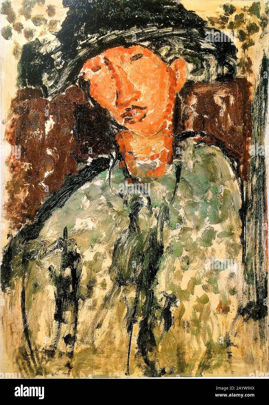 Portrait of Chaïm Soutine (1893-1943). Museum: PRIVATE COLLECTION ...