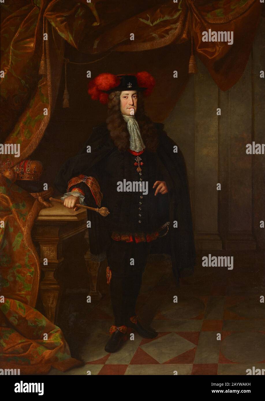 Portrait of Charles VI (1685-1740), Holy Roman Emperor. Museum ...