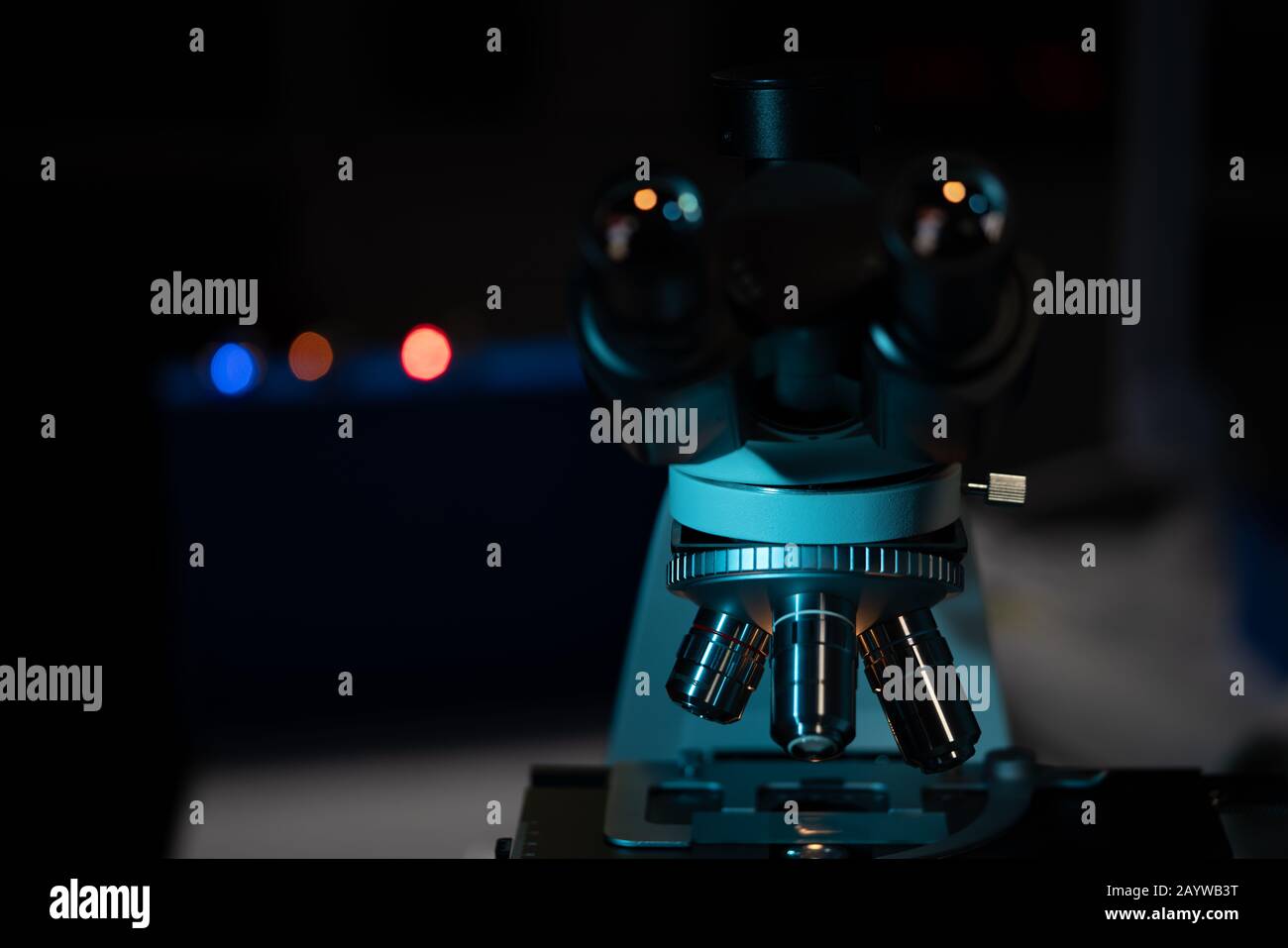 Scientific microscope in a nanotechnology laboratory Stock Photo - Alamy