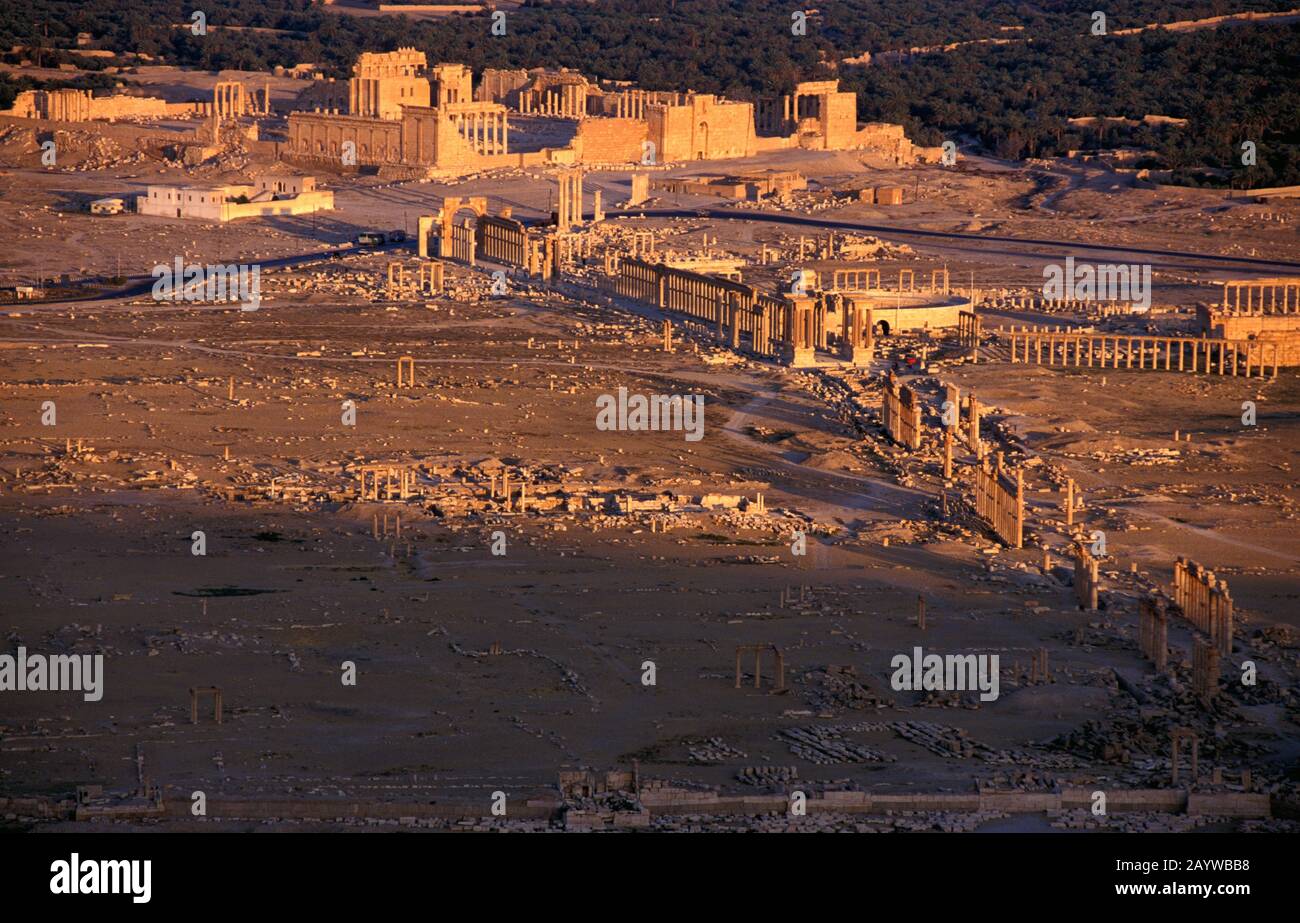 Palmyra aerial hi-res stock photography and images - Alamy