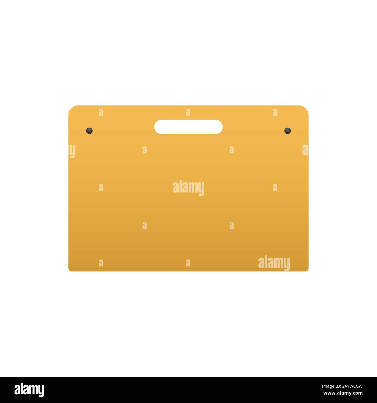 Folder closed on a white background, vector Stock Photo - Alamy